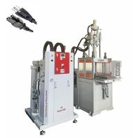 China 85 Ton Single Slide Liquid Silicone Injection Molding Machine For Making AC Power Cord for sale