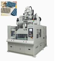 China 120 Ton Low Workbench Rotary Table Vertical Injection Molding Machine For Making Silicone Ice Tray for sale