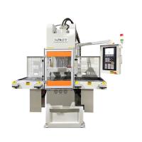 China 85 Ton Power Cord Vertical Injection Molding Machine With Double Slide For Making plug for sale
