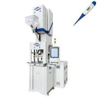 China Plastic Thermometer Case Making Machine Vertical Oil Electric Hybrid Plastic Injection Molding Machine for sale