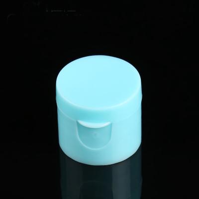 China Smooth Surface Plastic Flip Top Caps Colorful Eco - Friendly For Condifioner Bottle for sale