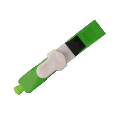 China Tensile 50N G652D Fiber Optic Fast Connector For APC FTTH SC Single Mode for sale