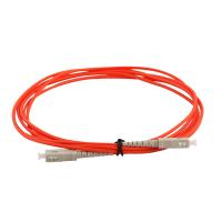 China HTD ISO 9001 SC UPC Fiber , OD 2mm OM3 Fiber Patch Cord Multimode Simplex for sale