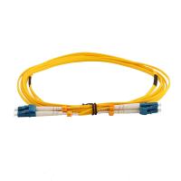 China FTTH 1310nm LC LC Single Mode Patch Cord ,  Duplex Fiber Patch Cord LSZH Sheath for sale