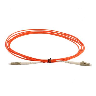 China OD 0.9mm 1300nm LC UPC Patch Cord , OEM LC To LC Multimode Fiber Patch Cord for sale