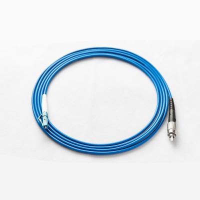 China ISO9001 LC UPC Armored Fiber Cable 4 Core Single Mode Simplex LSZH for sale