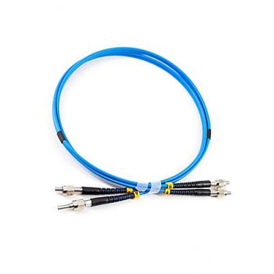 China G652D 10m SMA Fiber Optic Patch Cord Single Mode Simplex Dia 3mm for sale