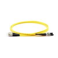 China SMA 905 Fiber Optic Cable , 1310nm 10m Single Mode Duplex Fiber SS Ferrule for sale