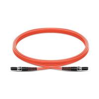 China PVC 850nm SMA Fiber Optic OM1 MultiMode Duplex Ceramic Ferrule for sale