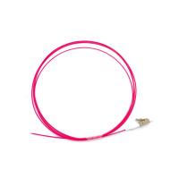 China OD 2mm PVC Fiber Optic Pigtail OM4 LC UPC LSZH Cable Sheath 3m for sale