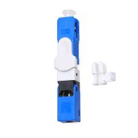 China 55mm 0.3dB IR Fiber Optic Fast Connector FTTH SC UPC Single Mode G657A2 for sale