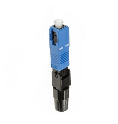 China 5cm 0.5dB IL FTTH Fiber Connector SC Single Mode ISO9001 Single Mode for sale