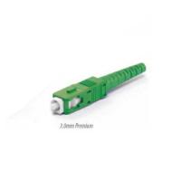 China 2.5mm Ferrule SC APC Fiber Connector , HTD ROHS Single Mode Fiber SC Connector for sale