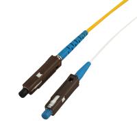 China ROHS ISO Fiber Optic Connector Assembly PC APC MU Single Mode Simplex 3mm for sale