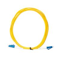 China G657A1 G657A2 Fiber Optic Patch Cord 3ft LC To LC Single Mode Simplex for sale