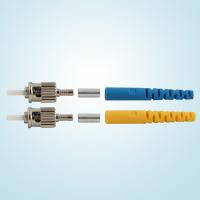 China 0.3dB IL 3mm Fiber Optic Connector Simplex ST UPC Ferrule for sale