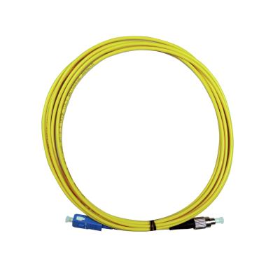 China SC To FC Duplex Fiber Jumper 2.0 3.0mm LSZH PVC Jacket for sale