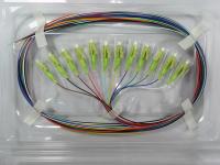 China 125um OM5 Patch Cord Pigtail LC UPC 12 Color 0.9mm LSZH Multi Mode for sale