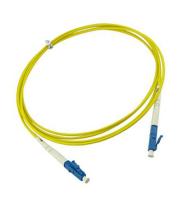 China UPC Ferrule LC Patch Cord Single Mode Simplex PVC LSZH 1550nm for sale