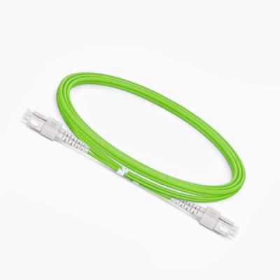 China OM5 Multimode Fiber Patch Cable UPC Duplex 2 Core OD3.0mm for sale