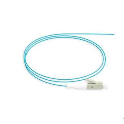 China LC UPC OM3 Fiber Pigtail Multimode 1 Core Length Customized FTTH for sale
