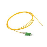 China LC APC Indoor Fiber Pigtail OS1 OS2 LSZH PVC Yellow Sheath for sale