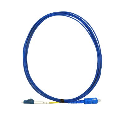 China 1.6mm SC APC To SC APC Patch Cord Simplex 1 Core LSZH Jacket Flame Retardant for sale