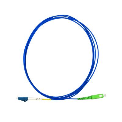 China SM SX Armored Fiber Patch Cord G657A1 G657A2 LC UPC To SC APC for sale