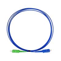 China SC APC To SC UPC Armored Fiber Patch Cord G652D / G657A2 Length Customized for sale