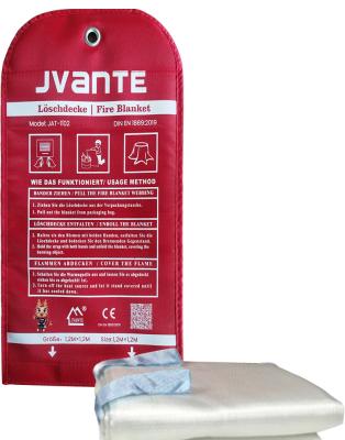 China Fiberglass Fire Blanket for Bag Size 39.5cm x 22.5cm 1.6*1.8 1.2*1.2 0.7 kg Weight for sale