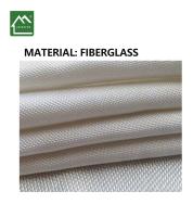 China Car Glass Fibre Fire Suppression Blanket White 4*6 6*8 6*9 10*12M Or Custom for sale