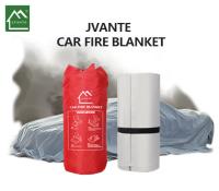 China Car Emergency Fire Blanket High Silica Glass Fiber Custom for sale