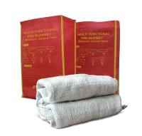 China White Ceramic Fiber Fire Blanket Perfect Emergency Solution For Factorie for sale