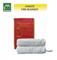 China White Ceramic Fiber Fire Blanket Perfect Emergency Solution For Factorie for sale