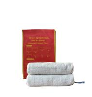 China White Ceramic Fiber Fire Blanket Perfect Emergency Solution For Factorie for sale