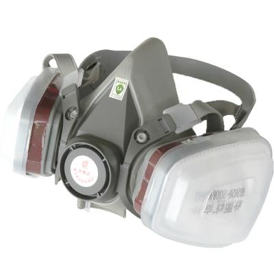 China Gray KN95 Reusable Silicone Respirator For Dust Protection And Gas Mask Functio for sale