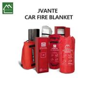 China High Silica White JAT-303 Fire Fighting Blanket 0.6 Thickness Fiberglass Vehicle Fire Blanket Welding High Visibility Protection for sale