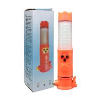 China Orange 6-In-1 Multi-Functional Sound And Light Alarm Flashlight for sale