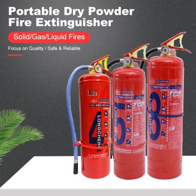 China 4 kilograms of dry powder fire extinguisher - suitable for extinguishing A and B type fires for sale