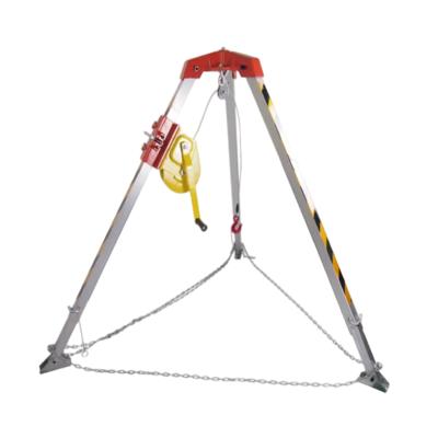 China Aluminum alloy rescue tripod JSJ-S Emergency rescue support tripod For rescue in confined spaces for sale
