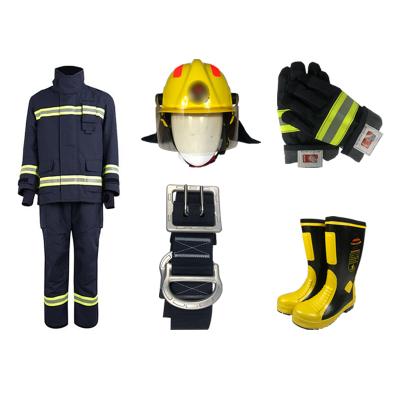 China Model Emergency Rescue Fire Protection Suit EN469 Certified For Material Wildland Firefighting Category 4 for sale