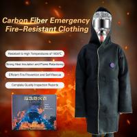China Fire Escape Fireproof Suit Fire Retardant Uniform For Fire Protection Office Hotel Household High-Temperature Resistant Escape Fireproof Suit for sale