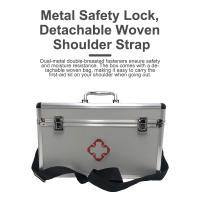 China An empty aluminum alloy emergency medical kit for safety and protection for sale