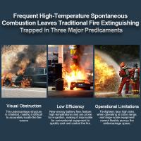 China Mobile Under Vehicle Water Spray Fire Extinguisher JGCDPSZZ-65 Q235 Steel For EV Garage Charging Pile Emergency Firefighting for sale