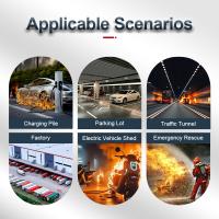 China Mobile Under Vehicle Water Spray Fire Extinguisher JGCDPSZZ-65 Q235 Steel For EV Garage Charging Pile Emergency Firefighting for sale