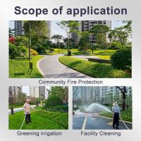 China High Hardness Aluminum Alloy Spray Shower Water Gun For Firefighting Farmland Irrigation Leak Proof Durable for sale