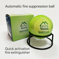 China 1.2kg ABC Dry Powder Automatic Portable Fire Extinguisher Steel Metal Fire Suppression Ball for sale