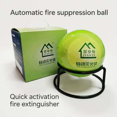 China 1.2kg ABC Dry Powder Automatic Portable Fire Extinguisher Steel Metal Fire Suppression Ball for sale
