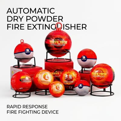 China CE Automatic Wall Bracket 1.3kg ABC Dry Powder Domestic Fire Extinguisher Equipment for sale
