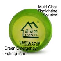 China Quick green automatic fire-extinguishing ball-type automotive emergency fire safety equipment for sale